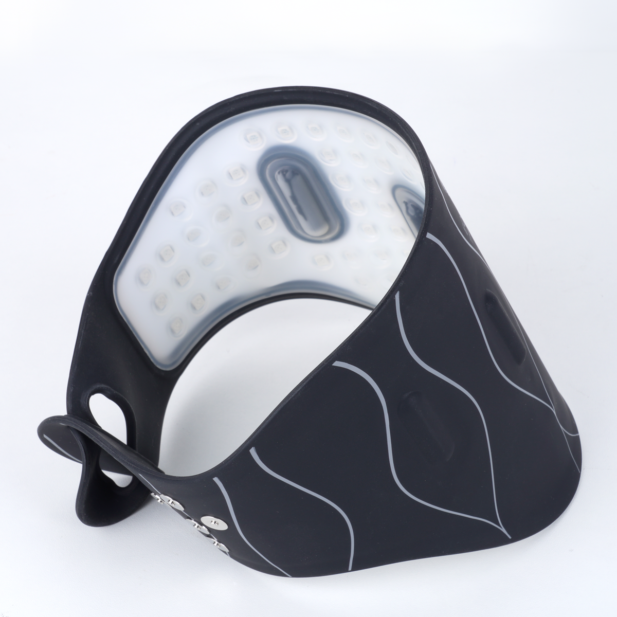 LIGHTFORCE LED SILICONE RED & NEAR INFRARED WIRELESS VIBRATING BELT ...